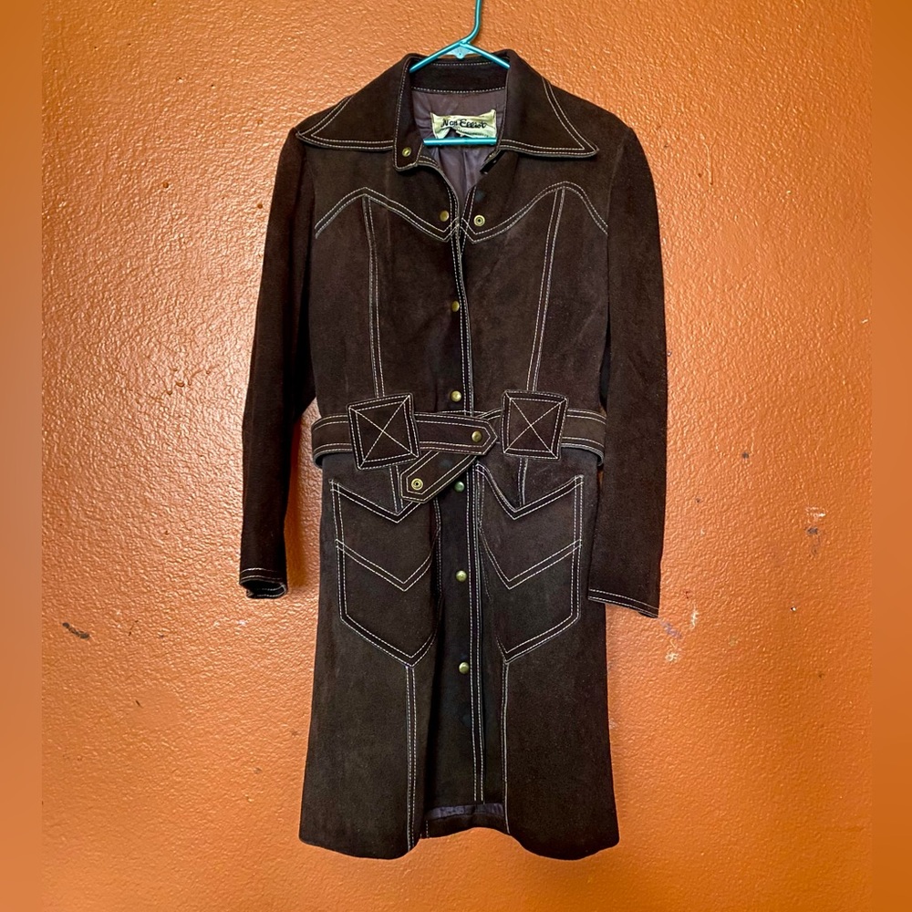 Vintage Leather 70’s Western Funk Jacket - Gem
